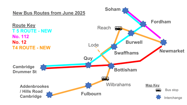 T4 and T5 Routes – Operators Announced – A TO B1102